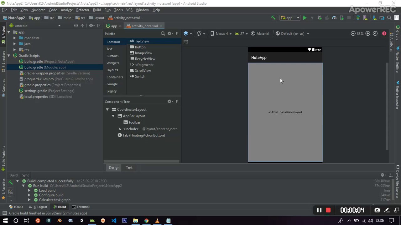 Android Studio Theme Framework Flexigai