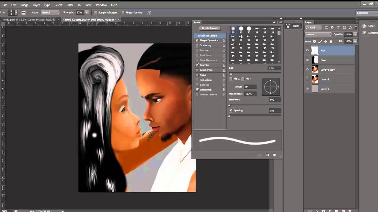 Imvu Tutorial Hair Editing Female Avatar Youtube