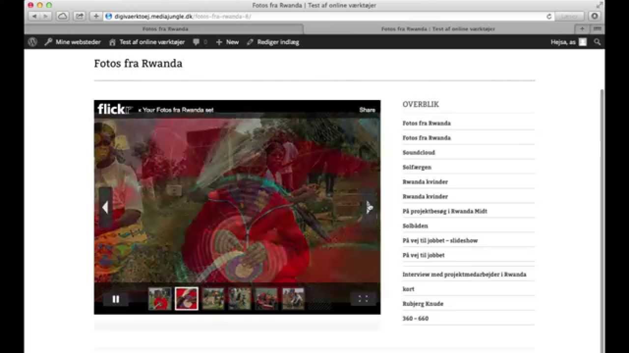 How To Make A Slideshow With Flickr Youtube