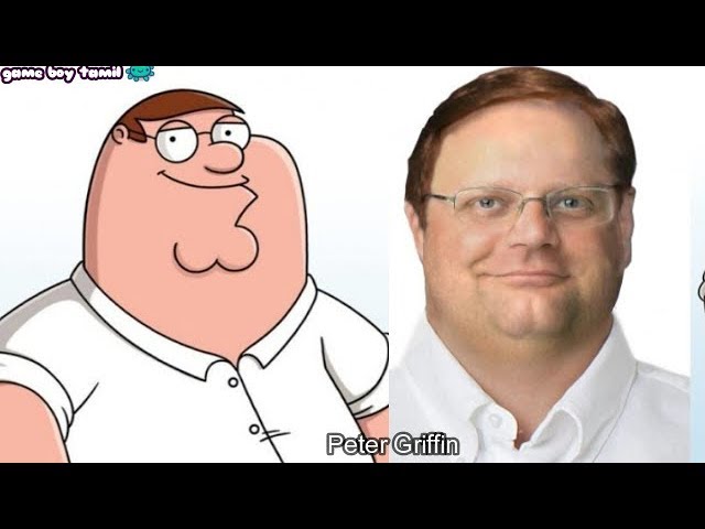 Family Guy Characters In Real Life All Characters 2017