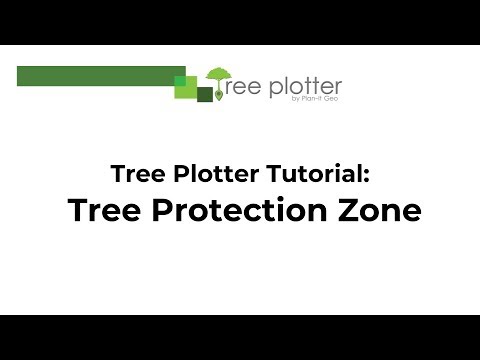 Tree Plotter Tutorial Tree Protection Zone Tpz Youtube