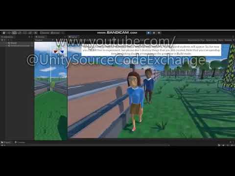 School Simulator Builder Manager Sellunitysourcecode Youtube