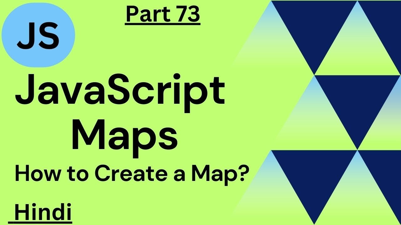 Javascript Maps How To Create A Map Arvindprogramming Youtube