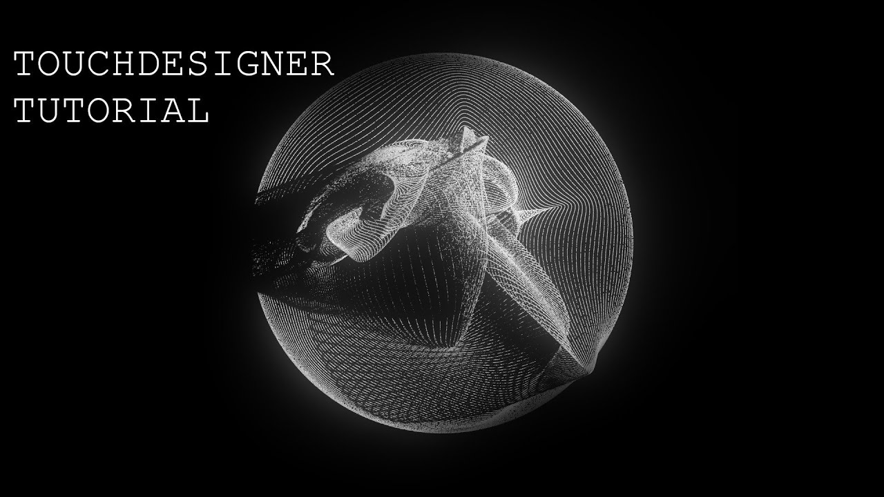 Collapsing Noise Particles Instancing Audio Reactive Touchdesigner