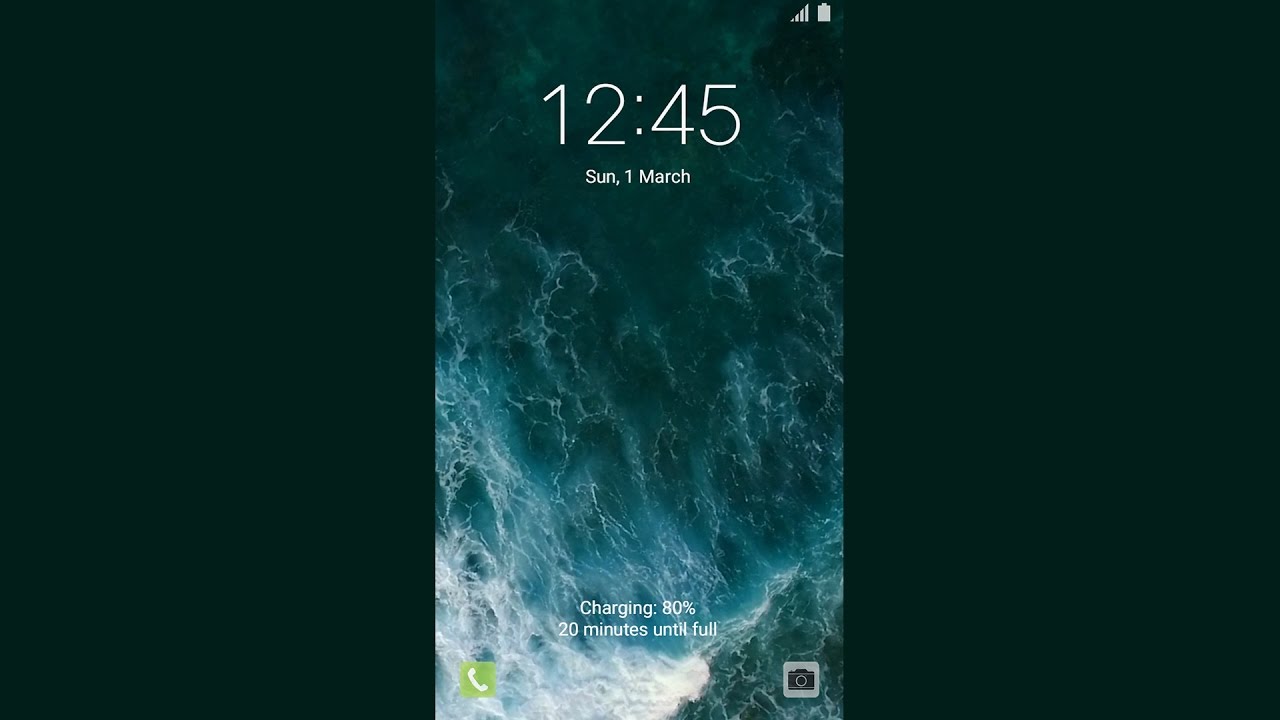Galaxy Premium Theme Igalaxy Animated Lockscreen Youtube