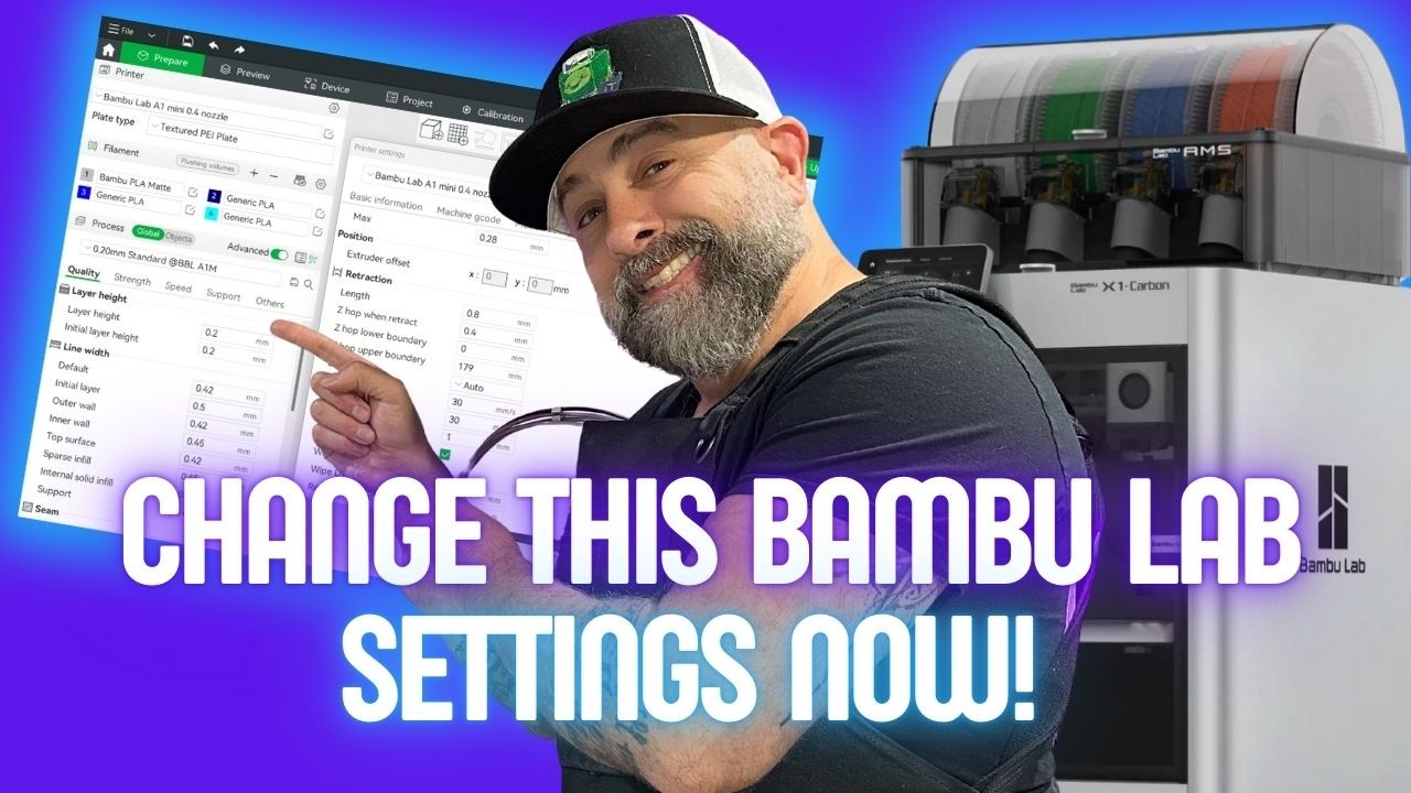 Top 3 Settings To Improve Your Bambu Lab 3d Prints Youtube