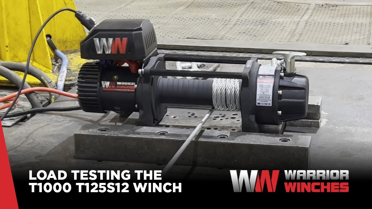 Winch Brake Load Test At Victoria Gregory Blog