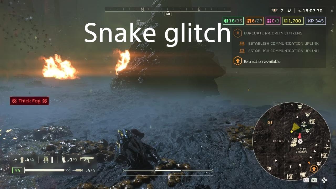 Helldivers 2 Snake Glitch Youtube