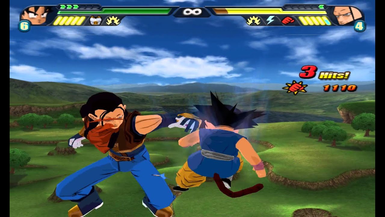 Goku Gt Vs Super 17 Youtube