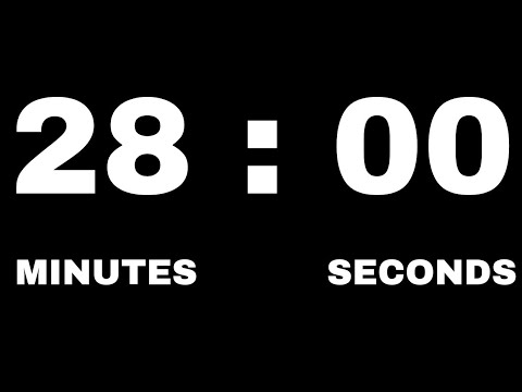 28 Minute Timer 28 Minutes Countdown Timer Hd Timer For