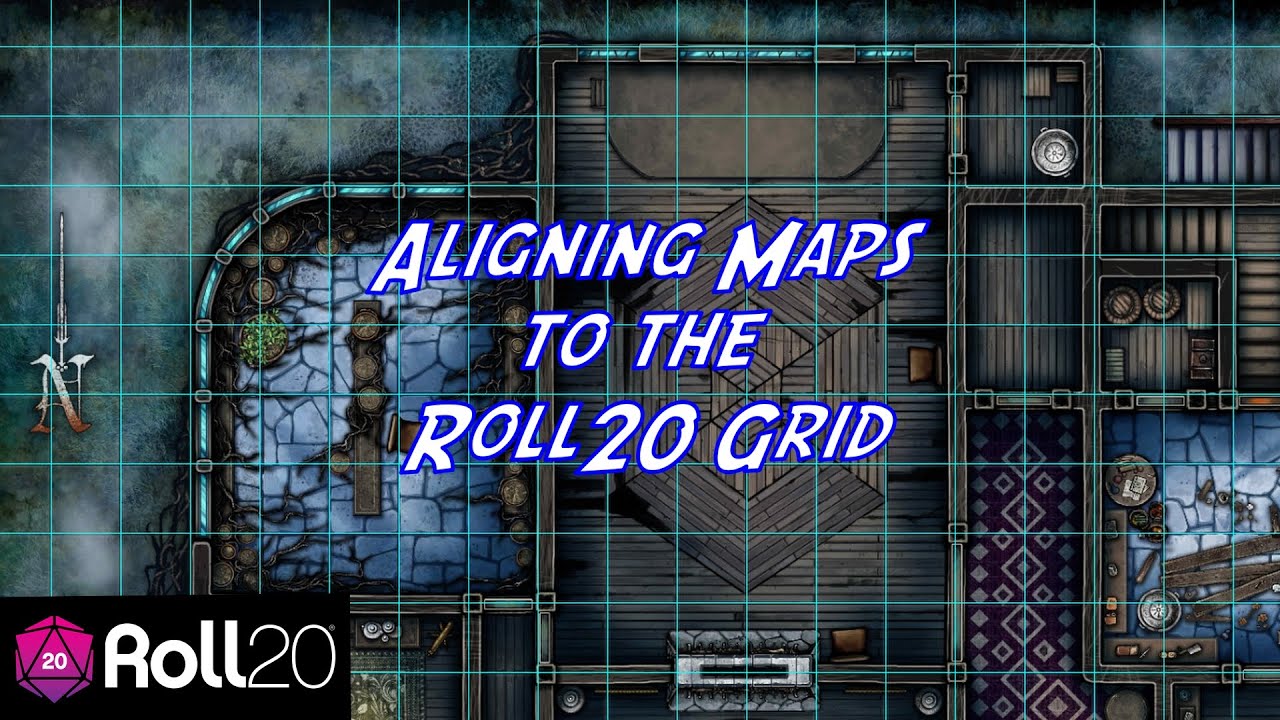 Aligning Maps To The Roll20 Grid Youtube