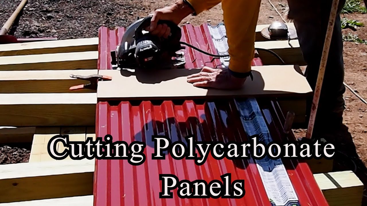 Cutting Polycarbonate Panels Youtube