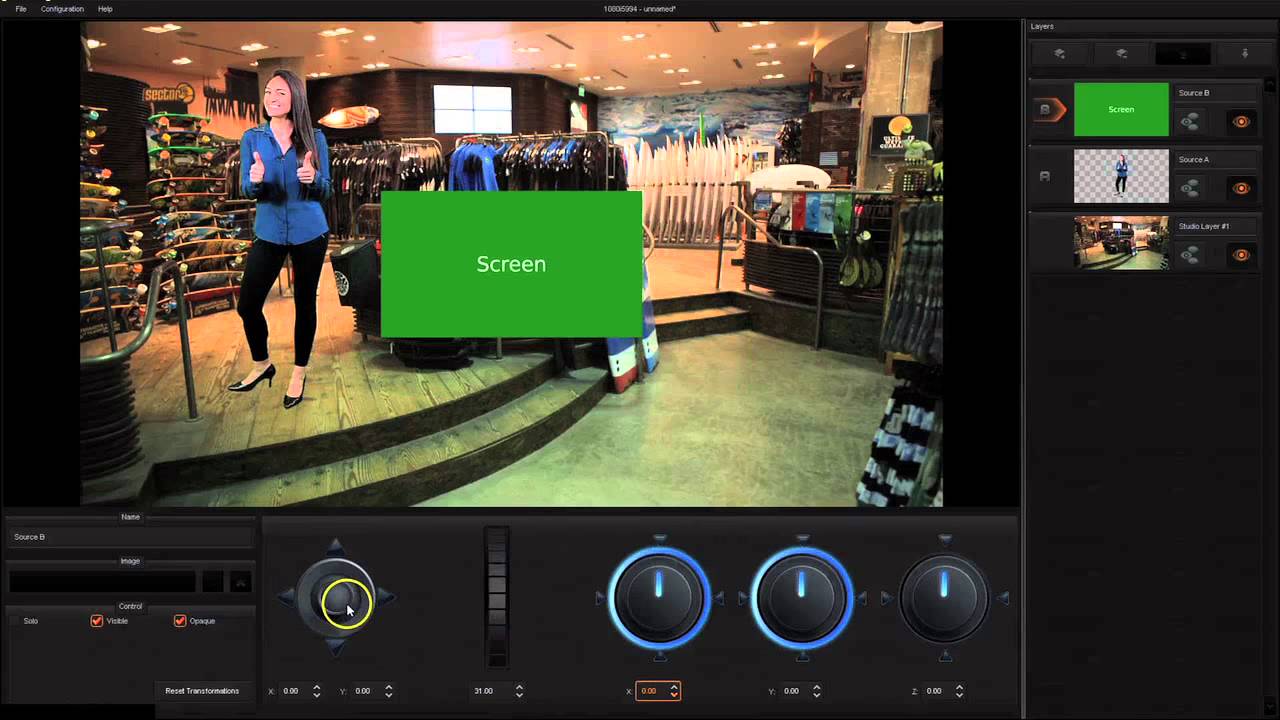Tvs 1000 Virtual Set Maker Tutorial Youtube