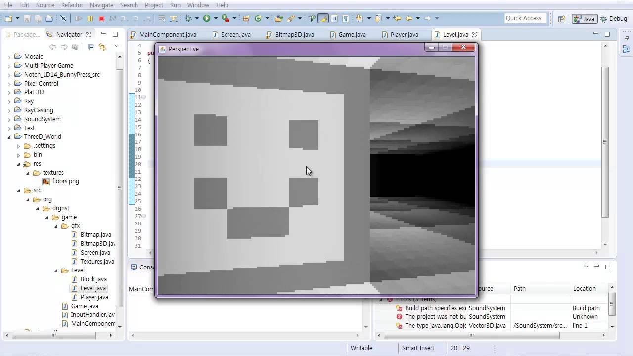 6 Java 3d Rendering Collision Detection Youtube