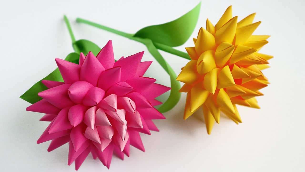 Tutorial 3d Paper Flowers 3d Paper Flowers Peonies Paper Flower