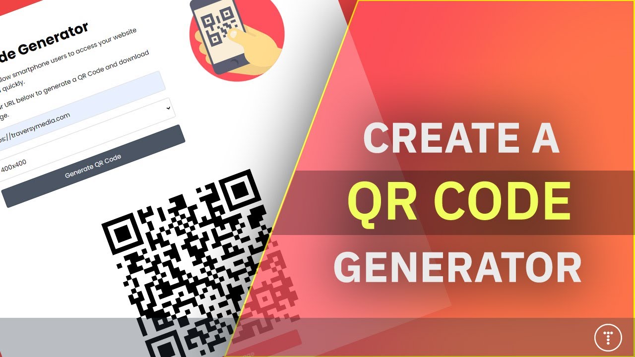 Create A Simple Javascript App To Generate Qr Codes Youtube