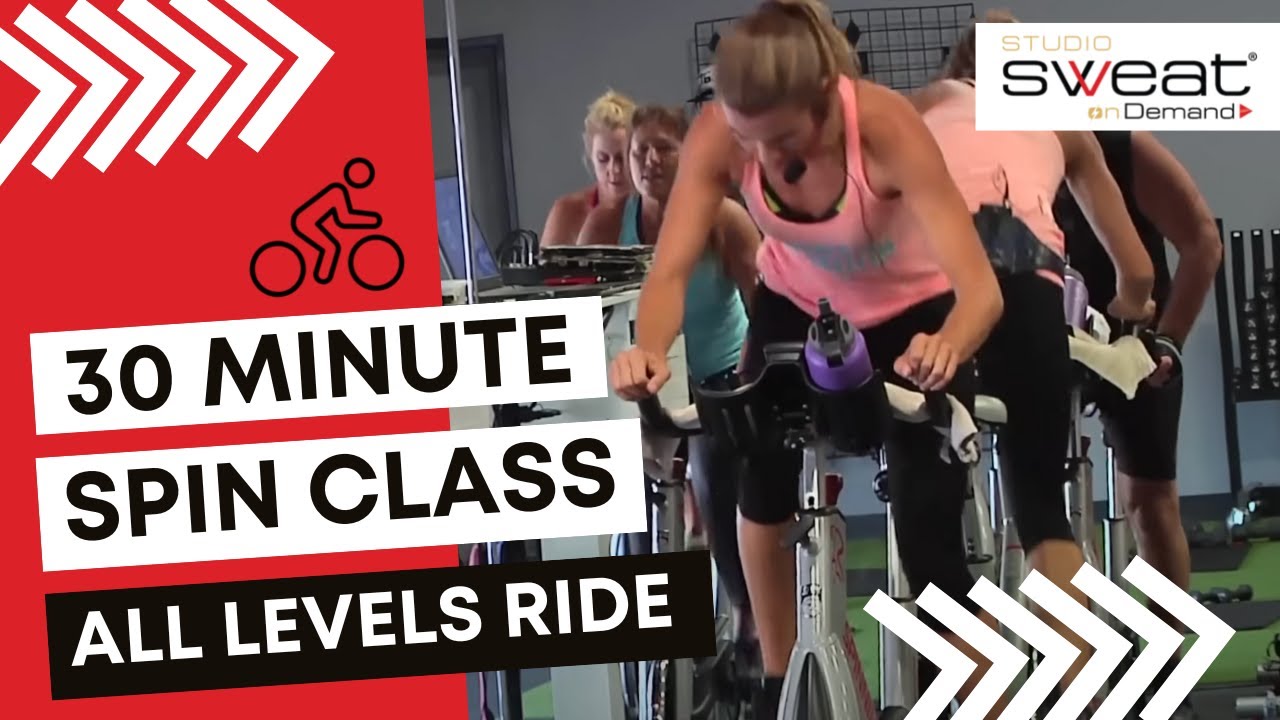 30 Minute Spin Class Fat Torching Indoor Cycling Workout For