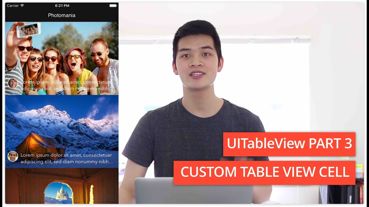 Part 12 Uitableview And Uitableviewcontroller Swift Tutorial With