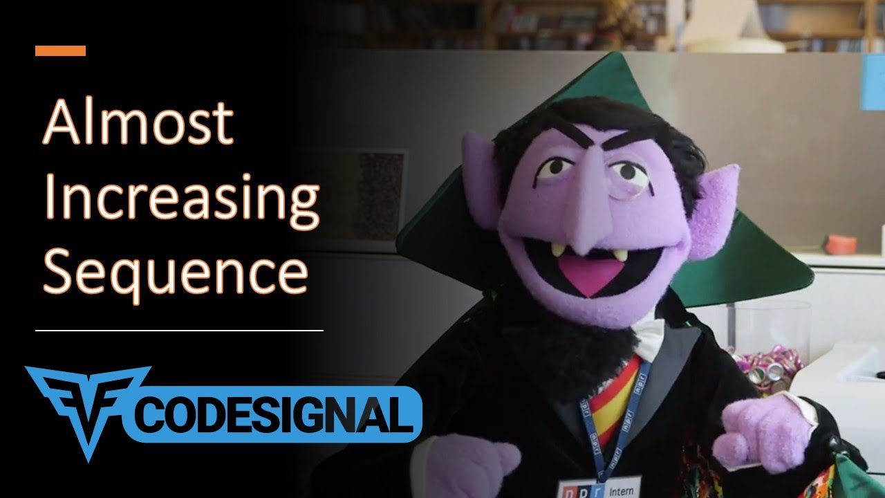 Almost Increasing Sequence Codesignal 7 Java Solution Youtube