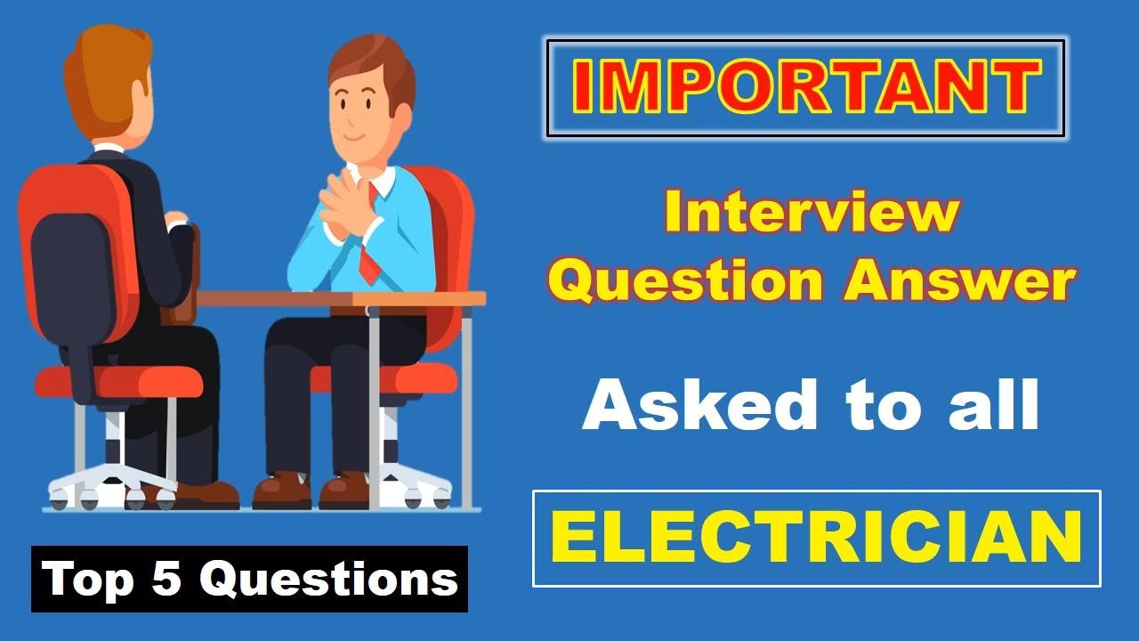 Electrical Basics Interview Question And Answer Electrical Interview