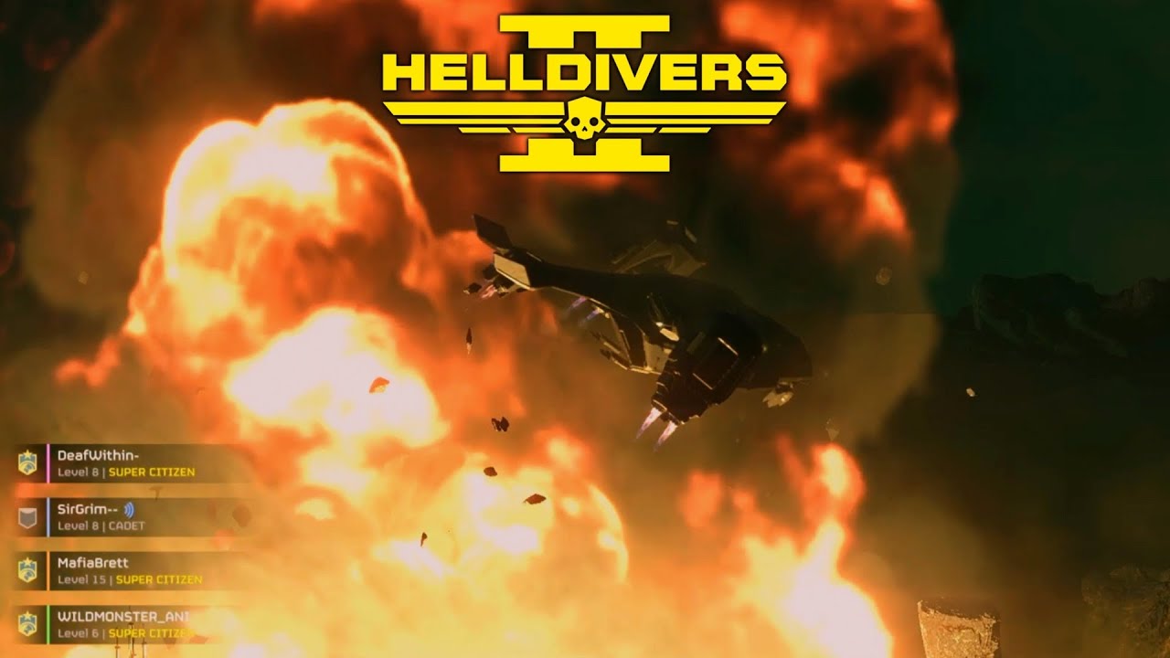 Nuke In Helldivers 2 Youtube