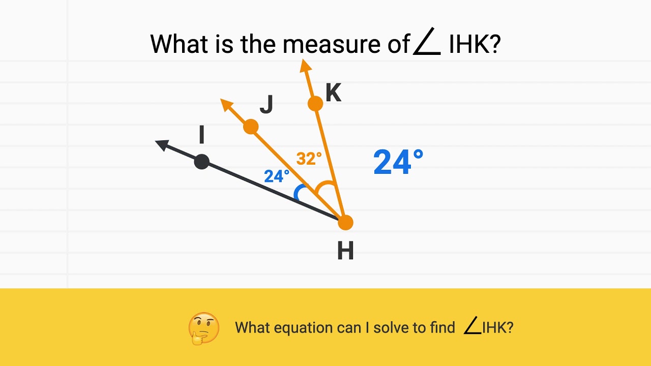 Solving For Missing Angles Youtube