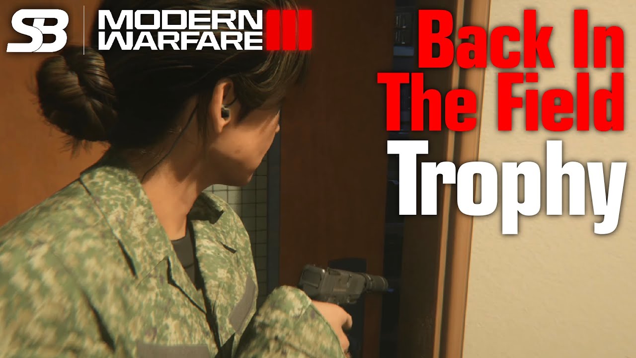 Mw3 Back In The Field Trophy Deep Cover Call Of Duty Modern Warfare 3