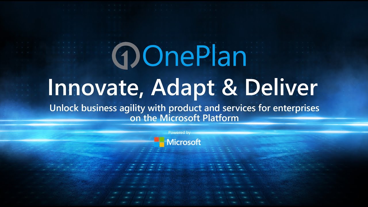 Oneplan Introduction Video Youtube