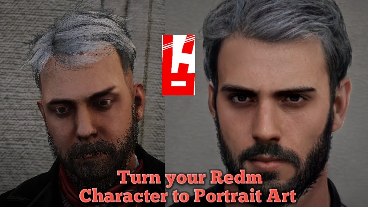 Turn Your Redm Character To Portrait Art Youtube