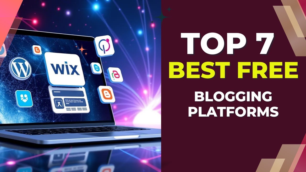 7 Best Free Blogging Platforms No Coding Start Your Blog Today Youtube