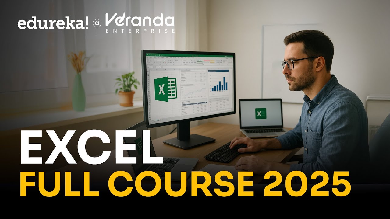 Excel Full Course In 4 Hours 2025 Excel For Beginners Excel