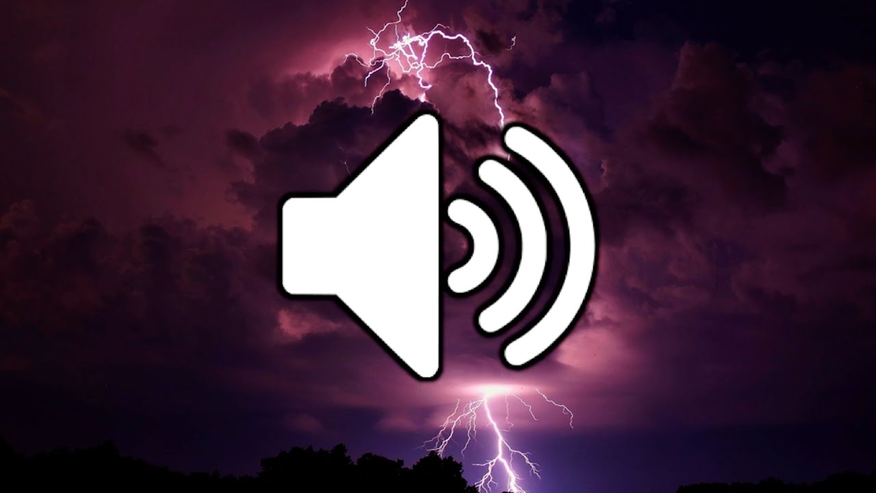 Thunder Clap Sound Effect Hd Best Thunder Quality Youtube