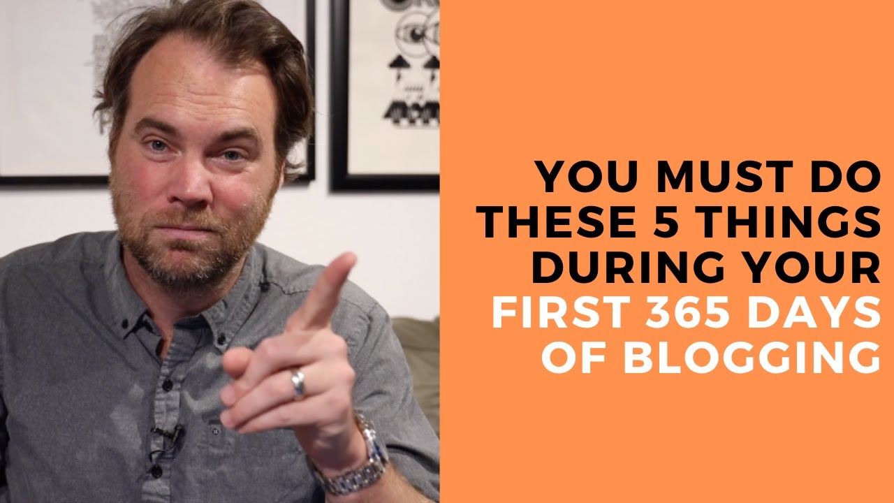 Blogging Tips 5 Crucial Things To Remember When Starting A Blog Youtube
