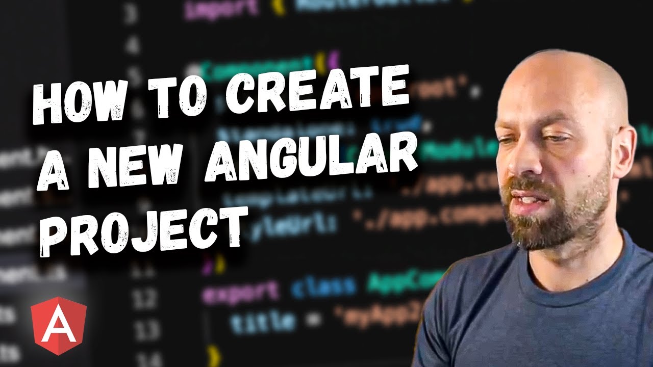 How To Create A New Angular Project Youtube