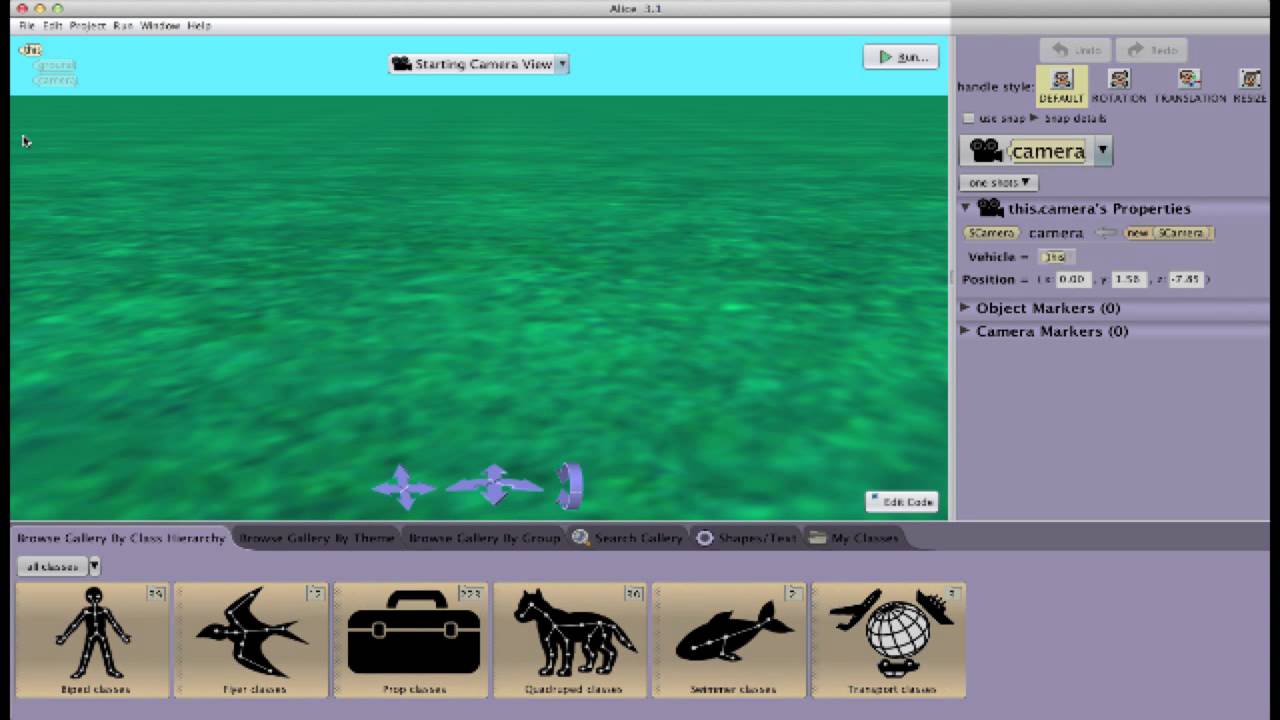 Alice 3 Tutorial Videos 2 Youtube
