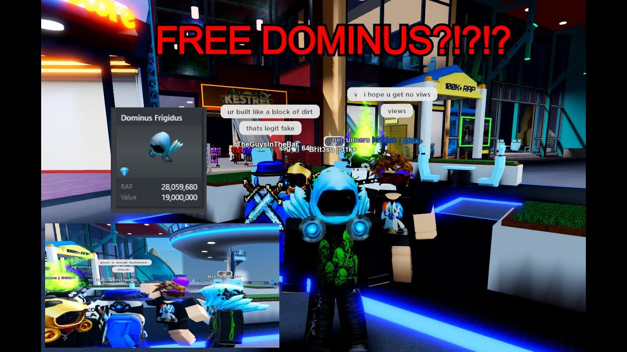 How To Get Free Dominus In Trade Hangout Glitch Youtube