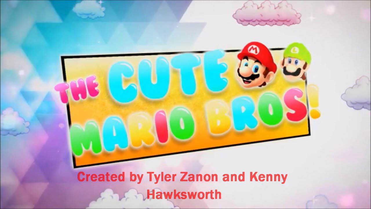 Cute Mario Bros Theme Song Intro For The Cute Mario Bros Channel Youtube