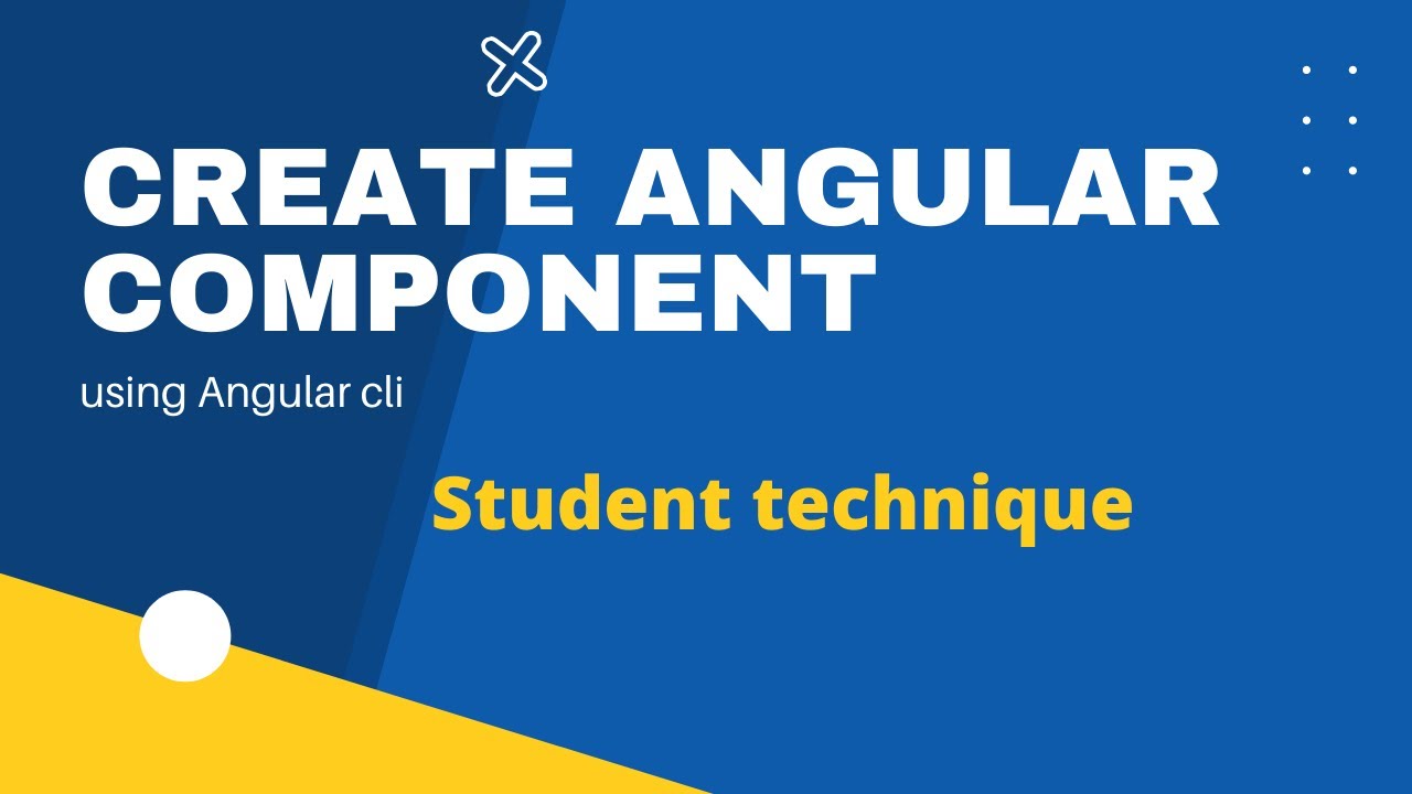 Create Angular Components Using Angular Cli How To Create Component