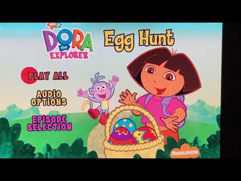 Nick Jr Dora The Explorer Egg Hunt Dvd Menu Walkthrough рџ рџ є Youtube