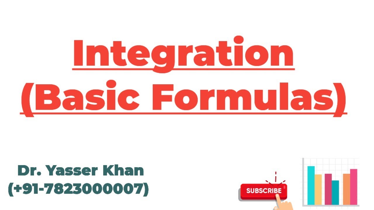 Integration Basic Formulas Youtube