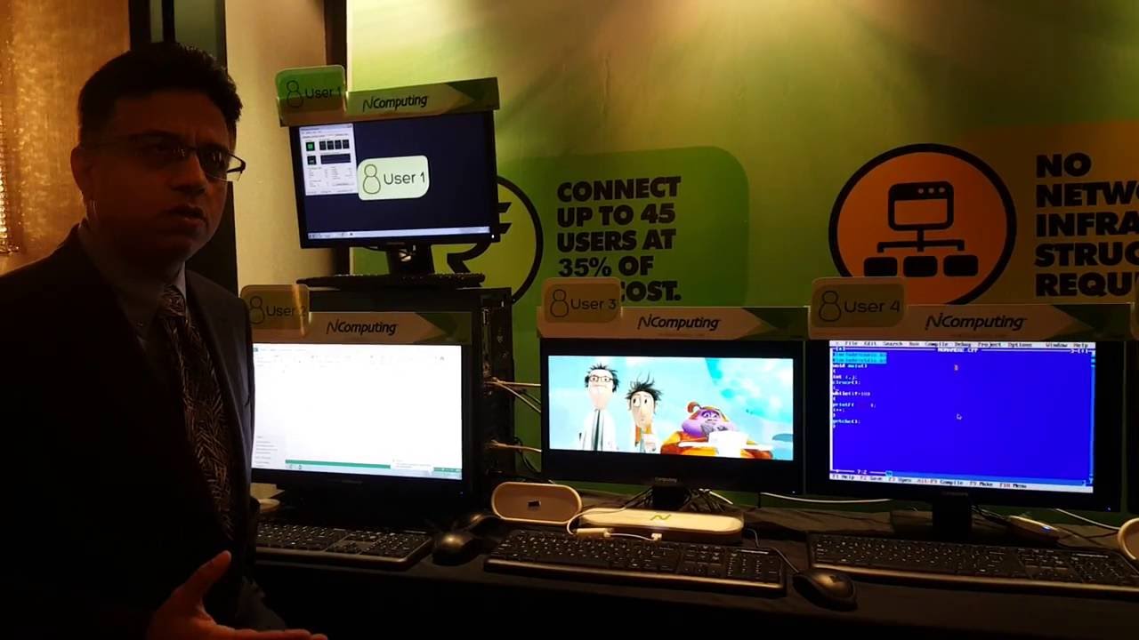 Ncomputing Mx100 Demo Youtube