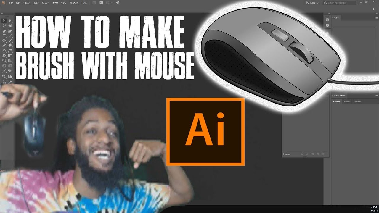 How To Make Brush With Mouse Step By Step Tutorial Adobe