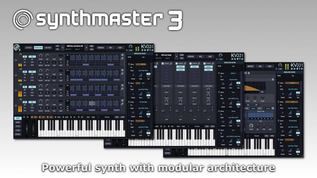 Synthmaster 3 Trailer Youtube
