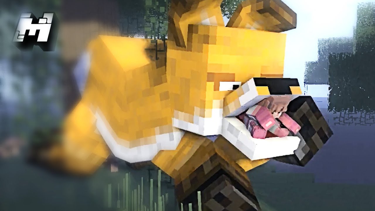 Minecraft Vore Animation Giant Foxes Youtube