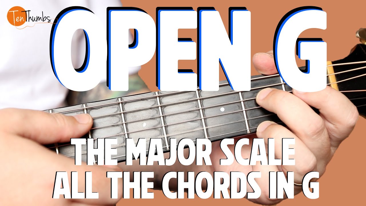 Open G Guitar Tuning Chords