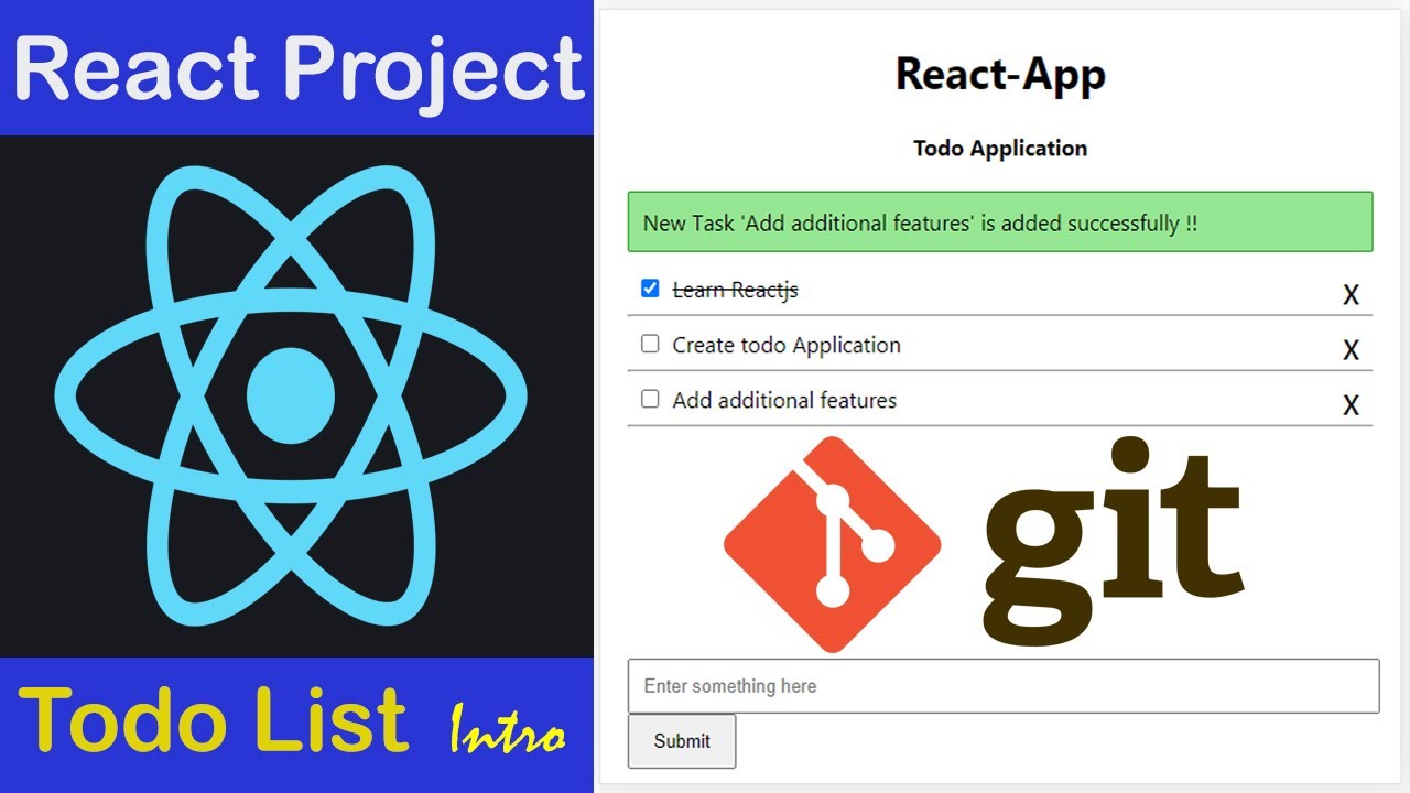 Todo List Introduction React Project Deploy In Github For