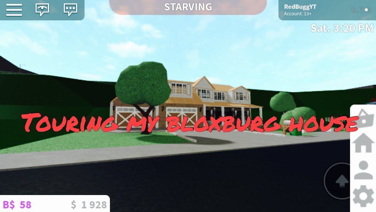 My Bloxburg House Tour Youtube