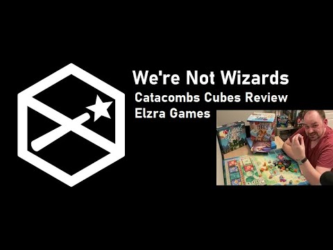 Catacombs Cubes Board Game Review Elzra Games Youtube