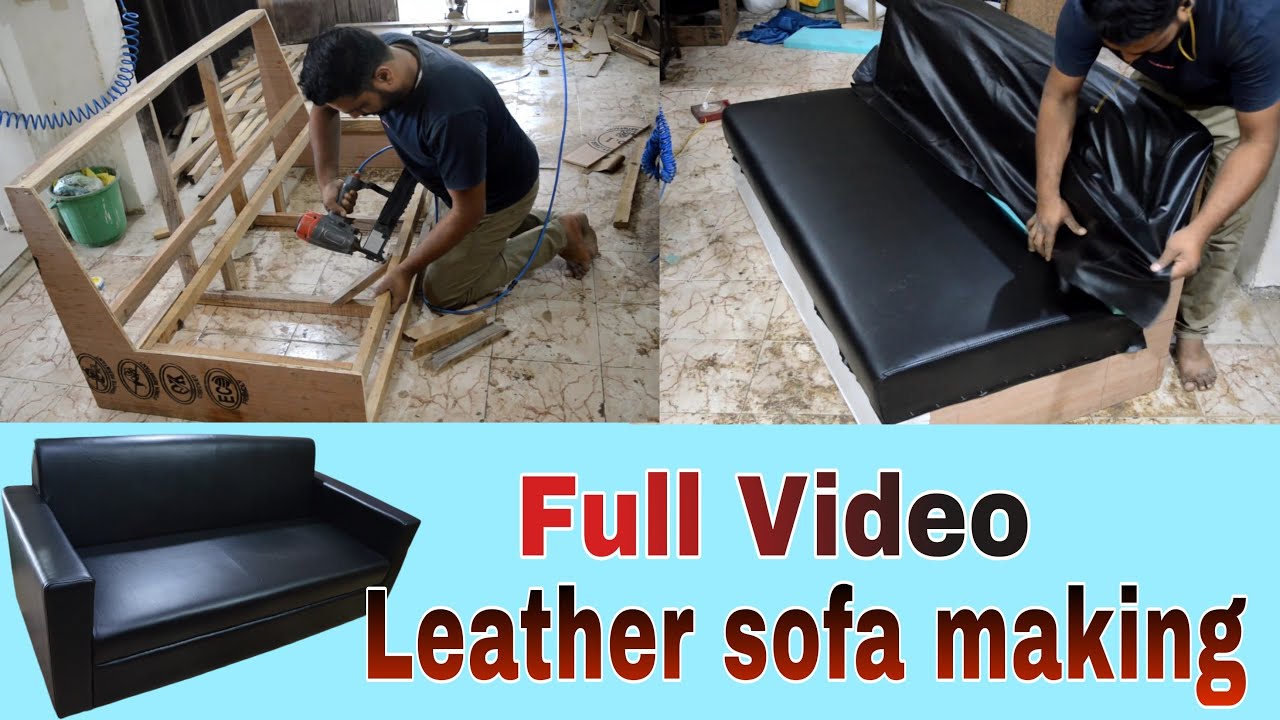 How To Make An Office Leather Sofa For A Low Price Leather Sofa Make