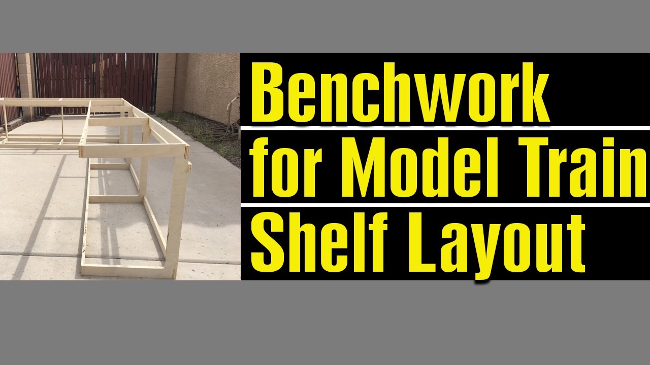Benchwork For Model Railroad Shelf Layout Youtube